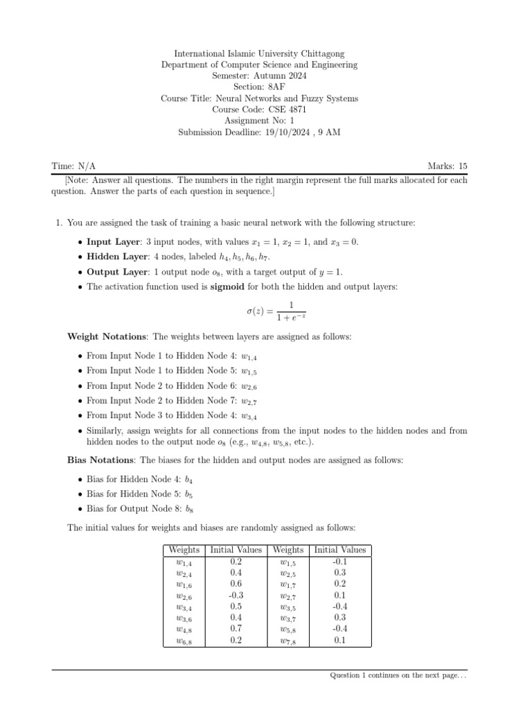IIUC CSE 4871 Autumn 2024 8 AF July 2024 Assignment | PDF ...