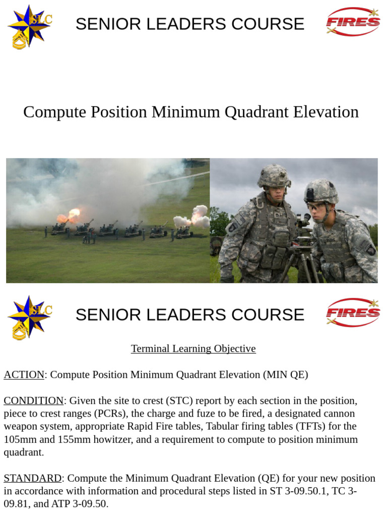 Xo Min Qe PPT | PDF | Howitzer | Shell (Projectile)