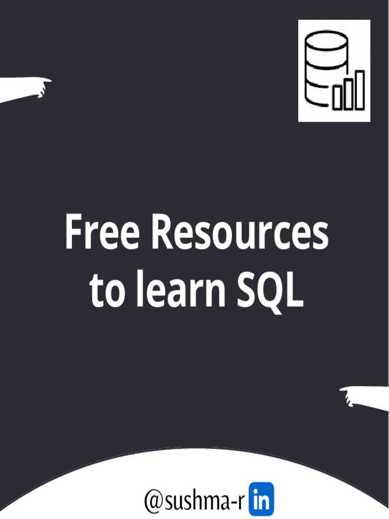 SQL Learning Resources Guide | PDF