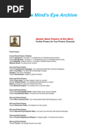 Error Pathway and Marauder Abilities | PDF | Parasitism