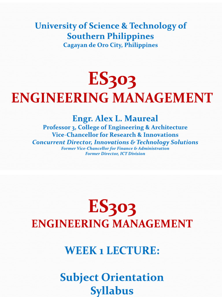 ES-303-Week-1-2-Lecture (1) | PDF
