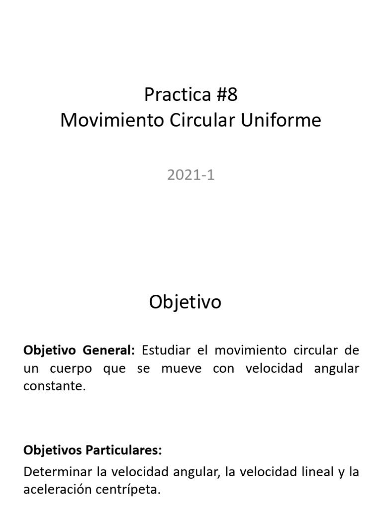 Practica 8 MCU | PDF | Velocidad | Física