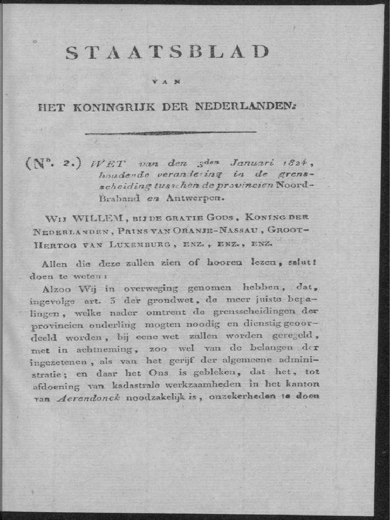Staatsblad No.2 1824 | PDF