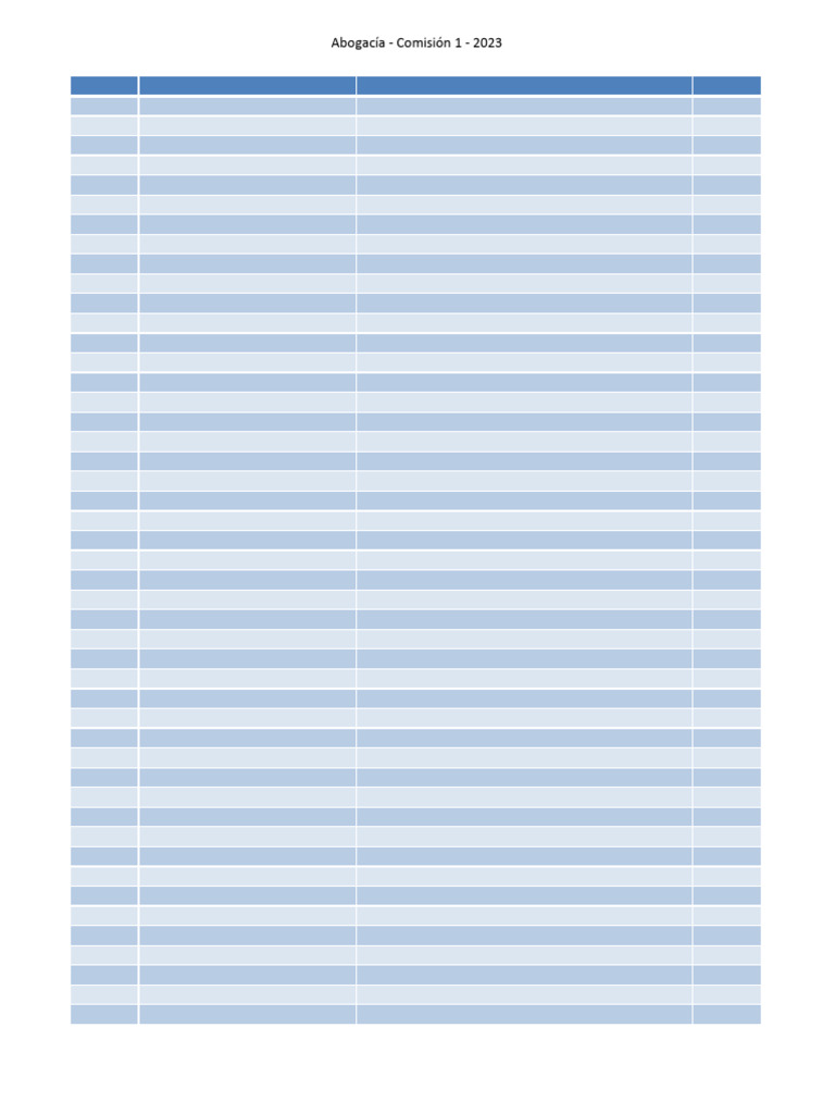 Curso de Ingreso - Comisión 1 | PDF