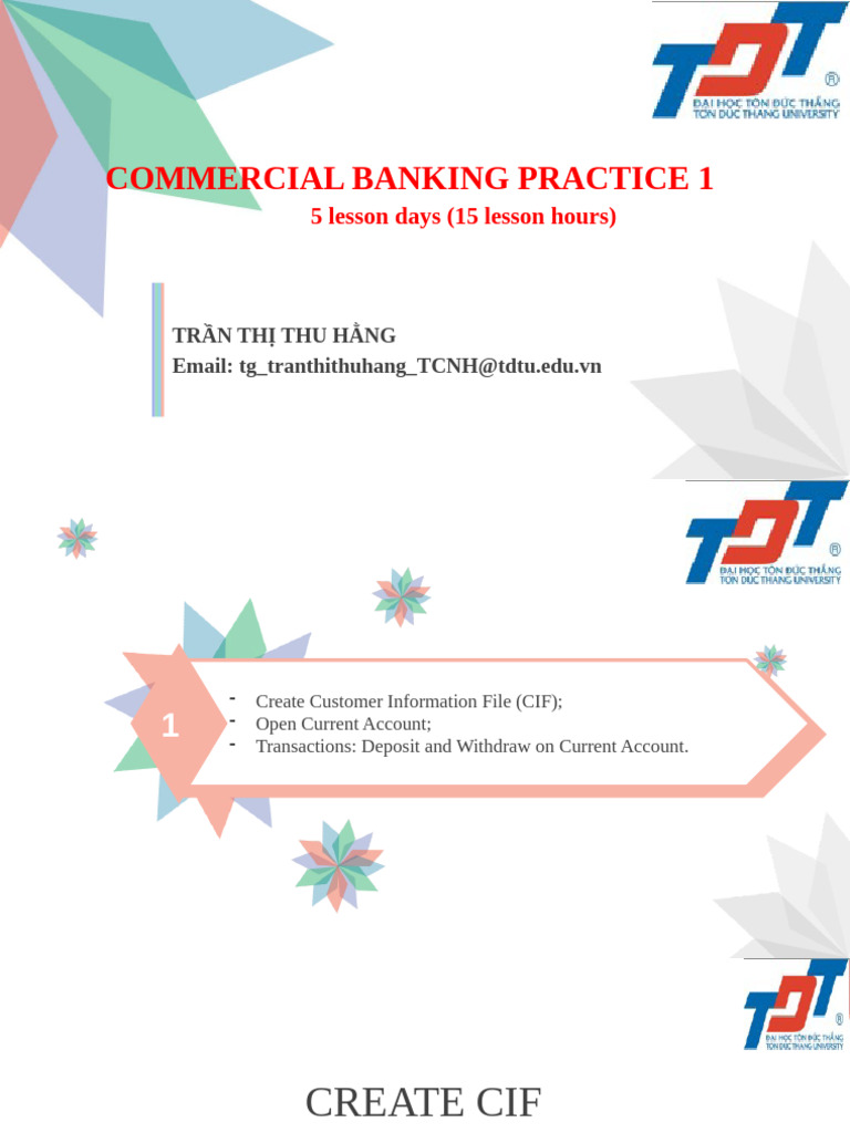 CIF and Current Account, Deposit, Withdraw | PDF | Transaction Account ...