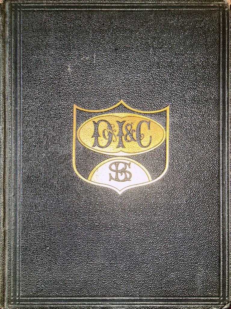 Antique Book of Declaration of Independence and Constitution of The USA ...