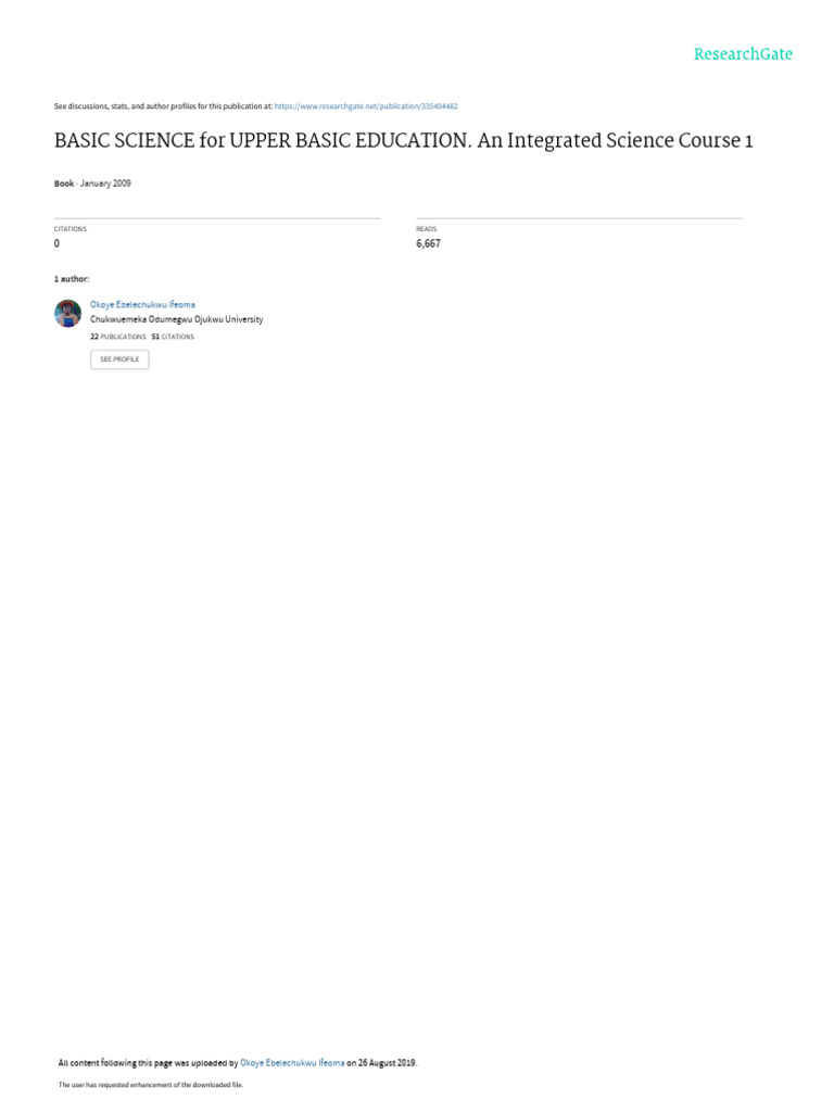 Basic Science For Upper Education Pdf Vitamin Foods