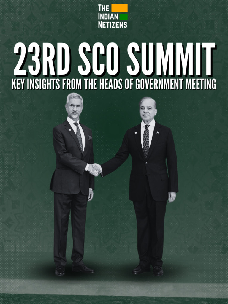 23rd SCO Summit | PDF
