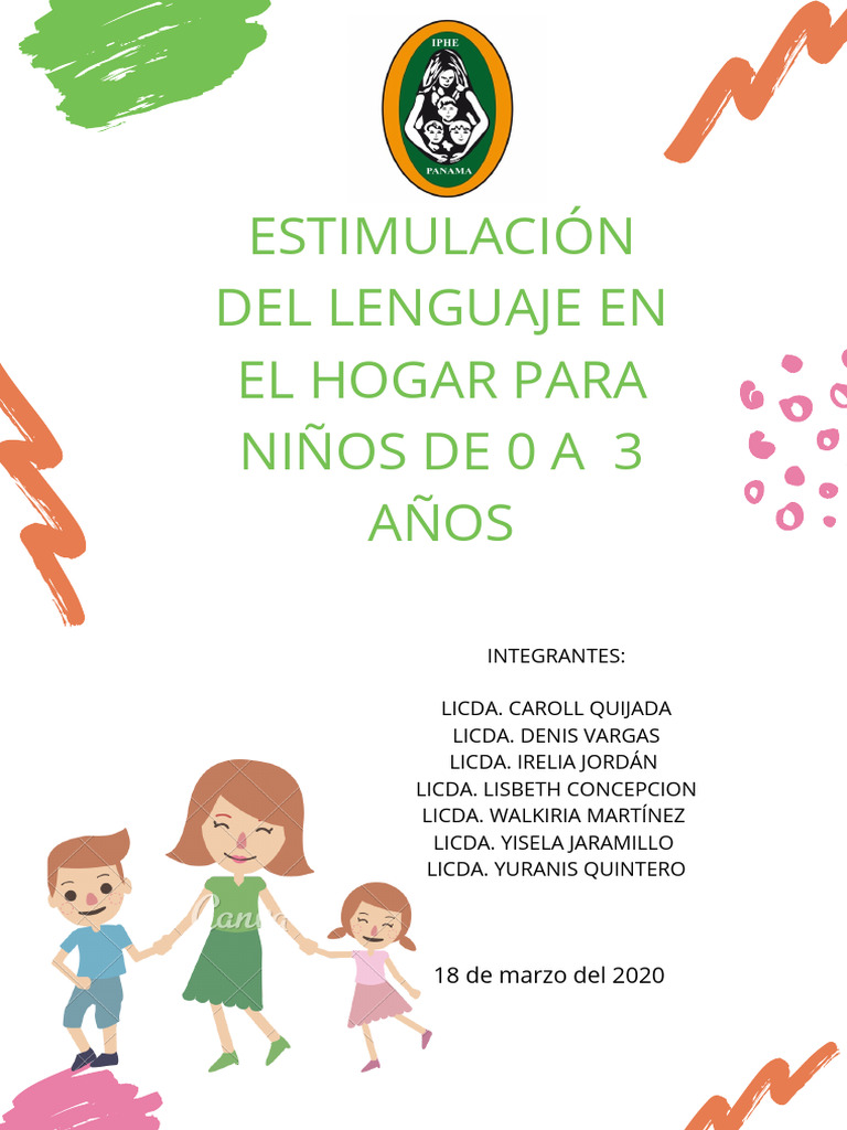 Cartillas de Estimulacion Del Lenguaje de 0 3 Anos | PDF | Salud y ...