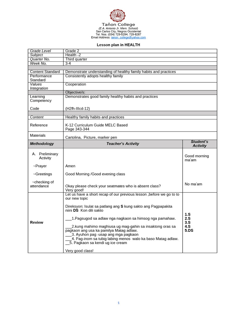 BEED LP Template | PDF