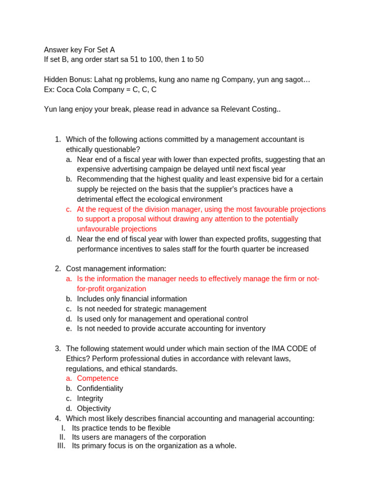 Midterm-answer-Key For Anythingrelated Sa Accountancy-1-1 | PDF | Lean Manufacturing ...