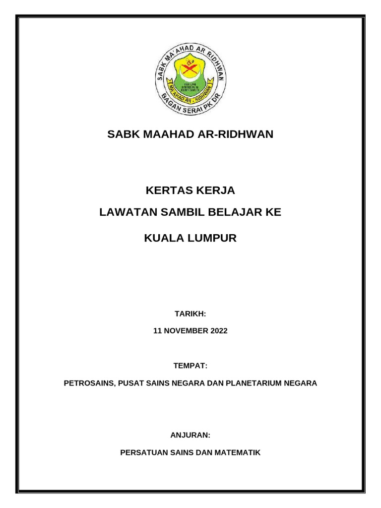 Lawatan | PDF