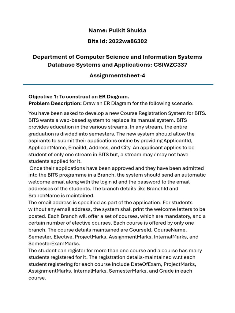 Book2022wa86302 Assignment 4 | PDF | Data Management | Information Retrieval