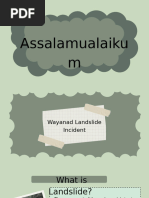 A case study of Wayanad Landslide in Kerala | PDF | Landslide | Flood