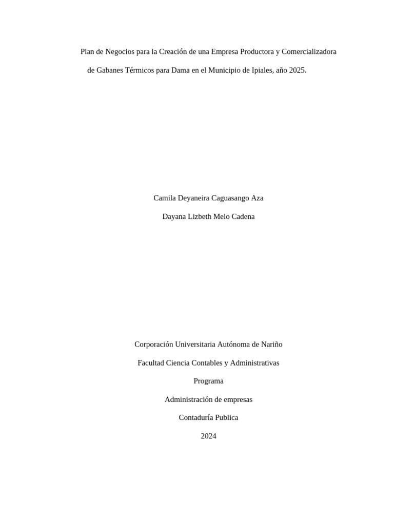 Portada y Subportada | PDF