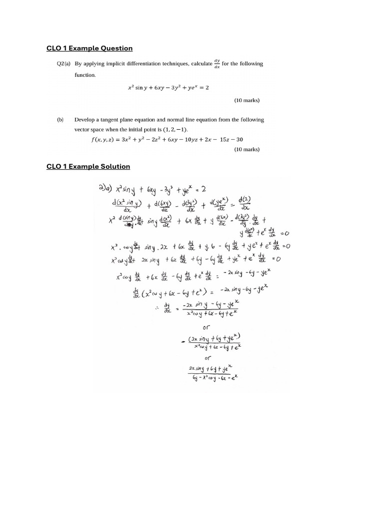 Past Year Question Maths 2 | PDF