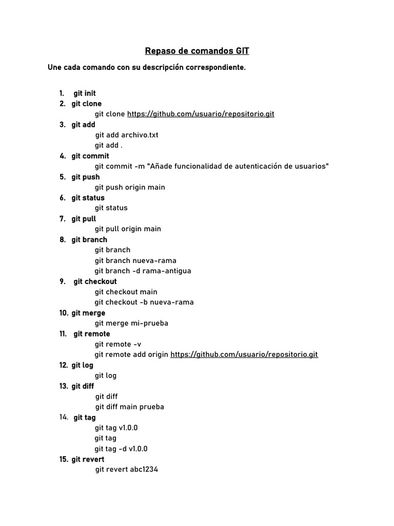 UD2 Act-ComandosGIT | PDF | Software | Software del sistema