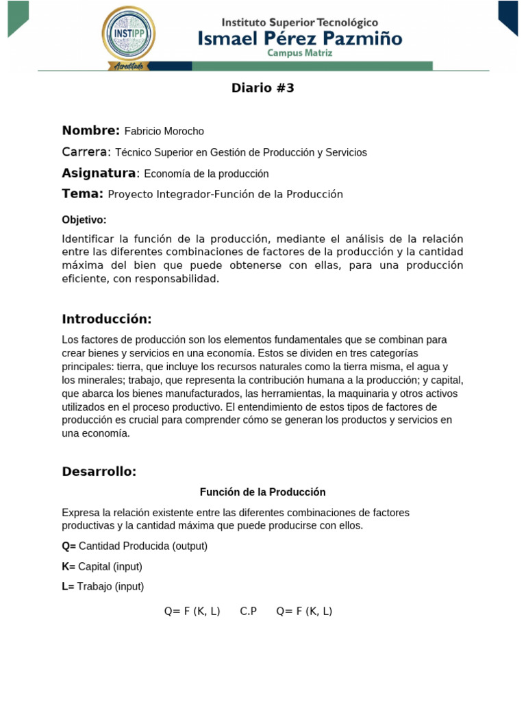Diario Ec3.0 | PDF