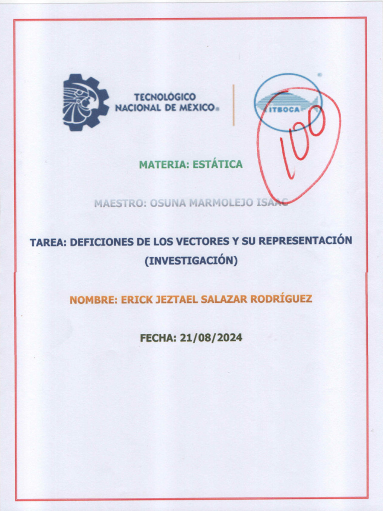 Teoría de Vectores | PDF