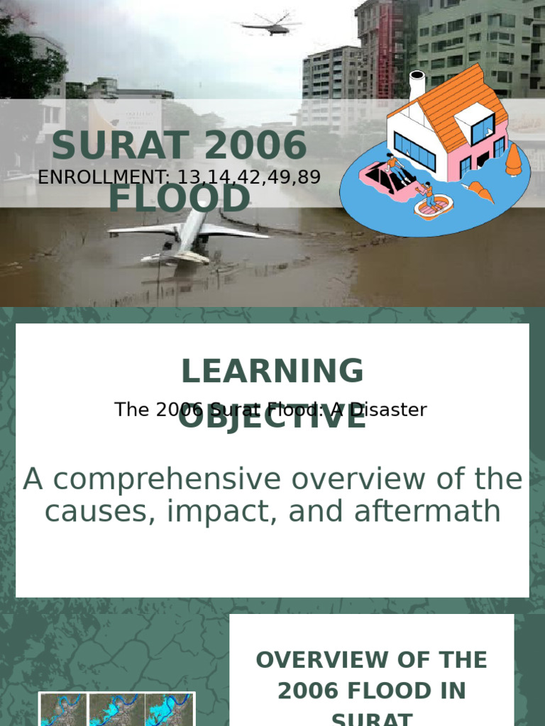 Surat 2006 Flood | PDF