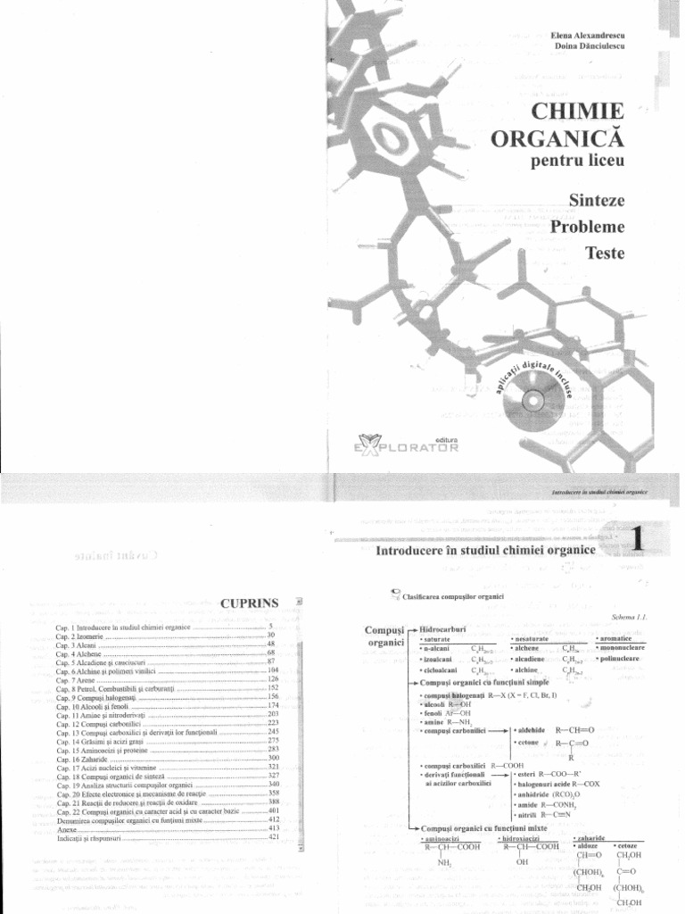 Culegere Chimie Elena Alexandrescu | PDF