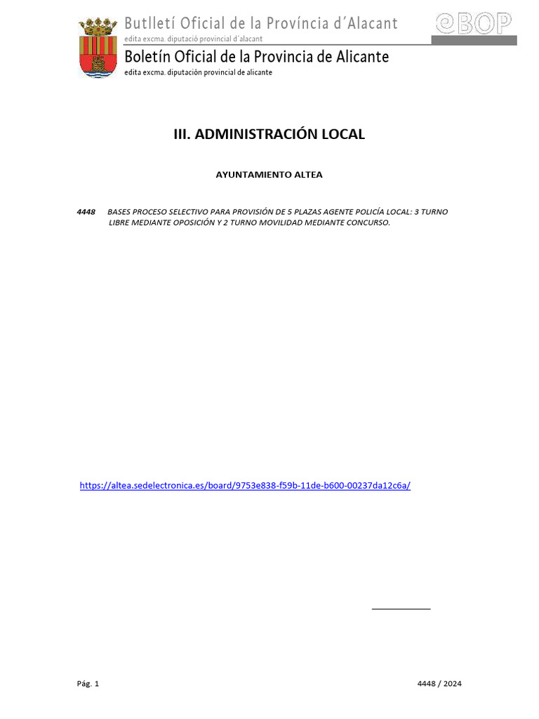 Bases ALTEA | PDF | Gobierno