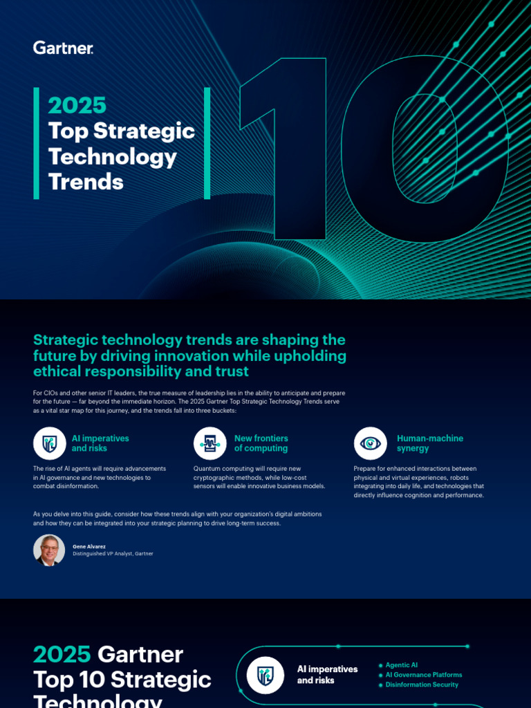 (Noodbox Review) Gartner Tech Trends 2025 1729597427 | PDF | Artificial ...