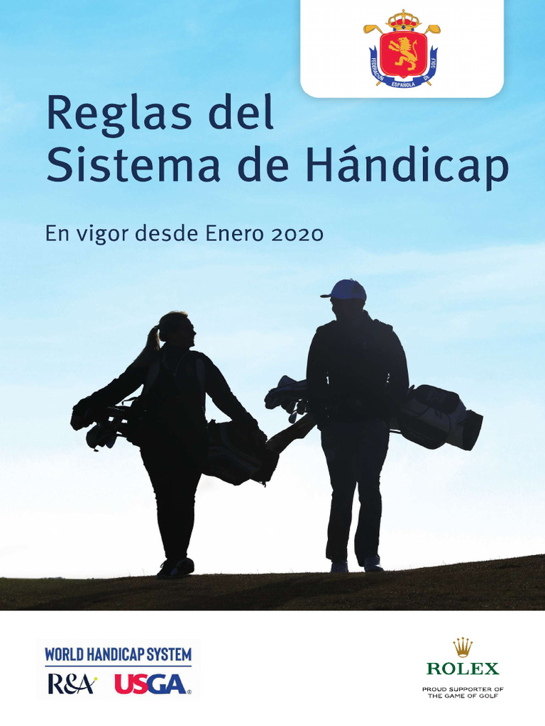 2020 Reglas Del Sistema Mundial de Handicap | PDF