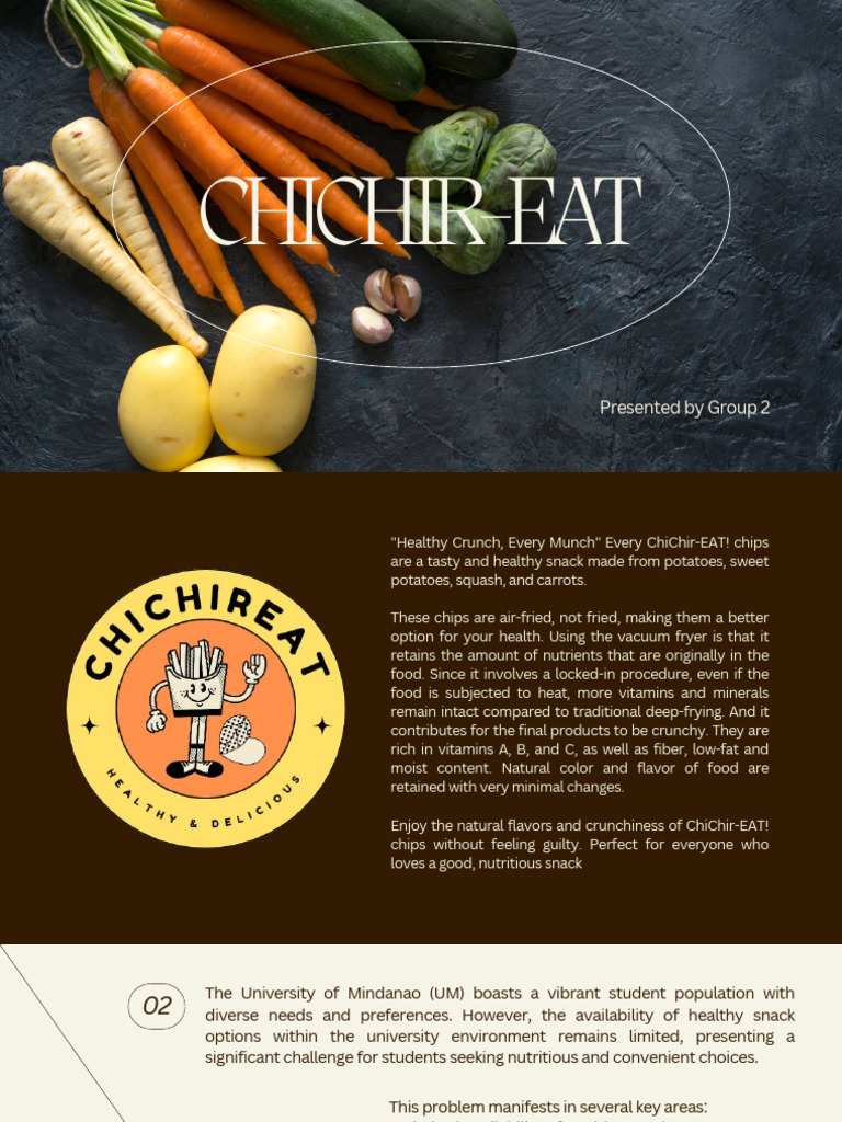 Healthy Snacks for UM Students | PDF | Vegetables | Potato