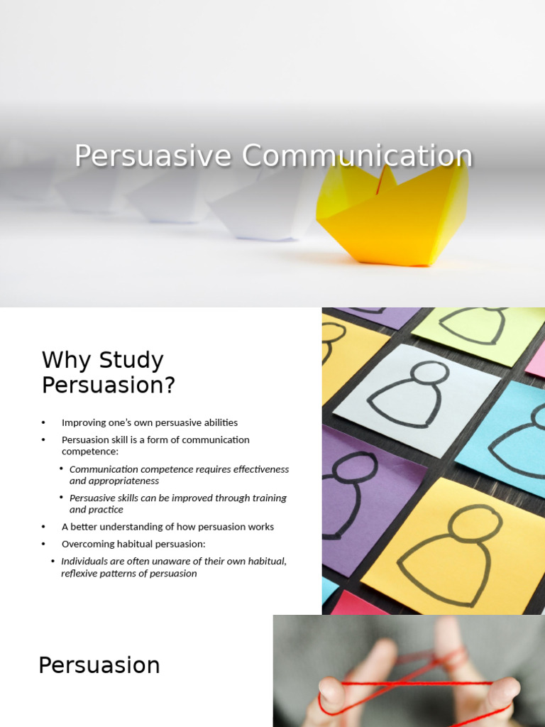 Module IV - Part II - Persuasive Communication | PDF | Persuasion | Risk