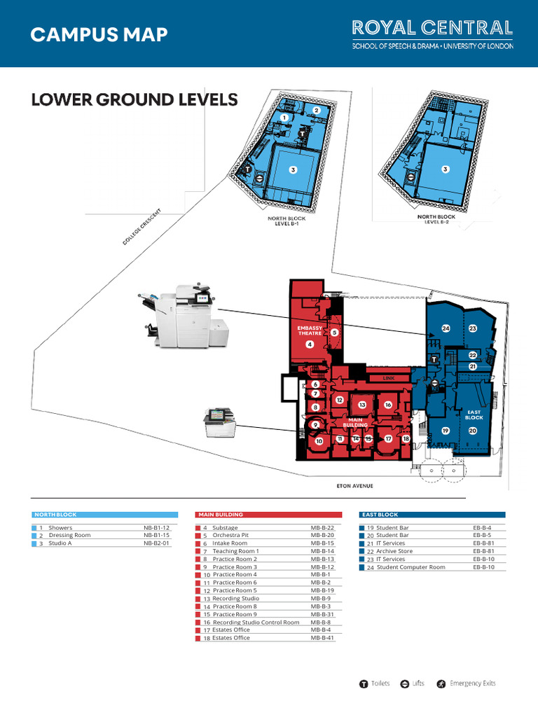School-map---Printers_59994 | PDF