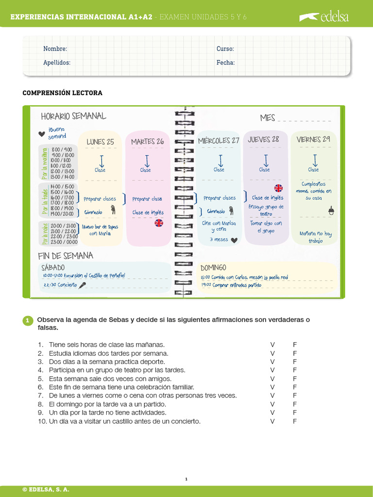 Expinta1a2 Examen U5 6 | PDF