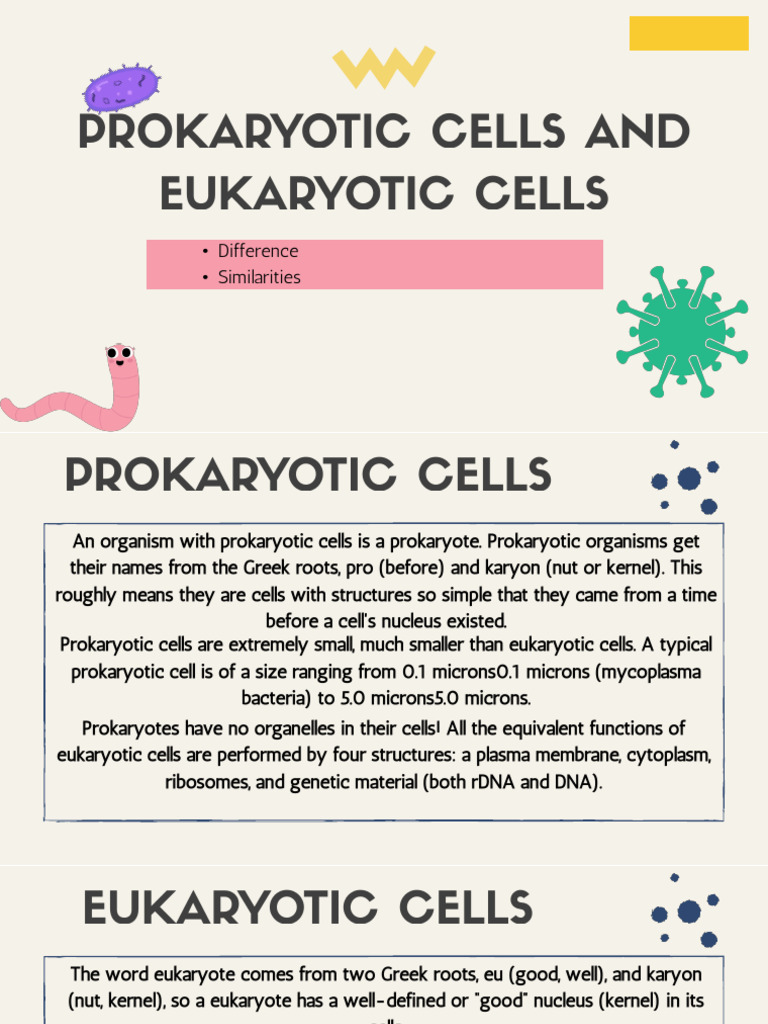 Prokaryotes And Eukaryotes Pdf