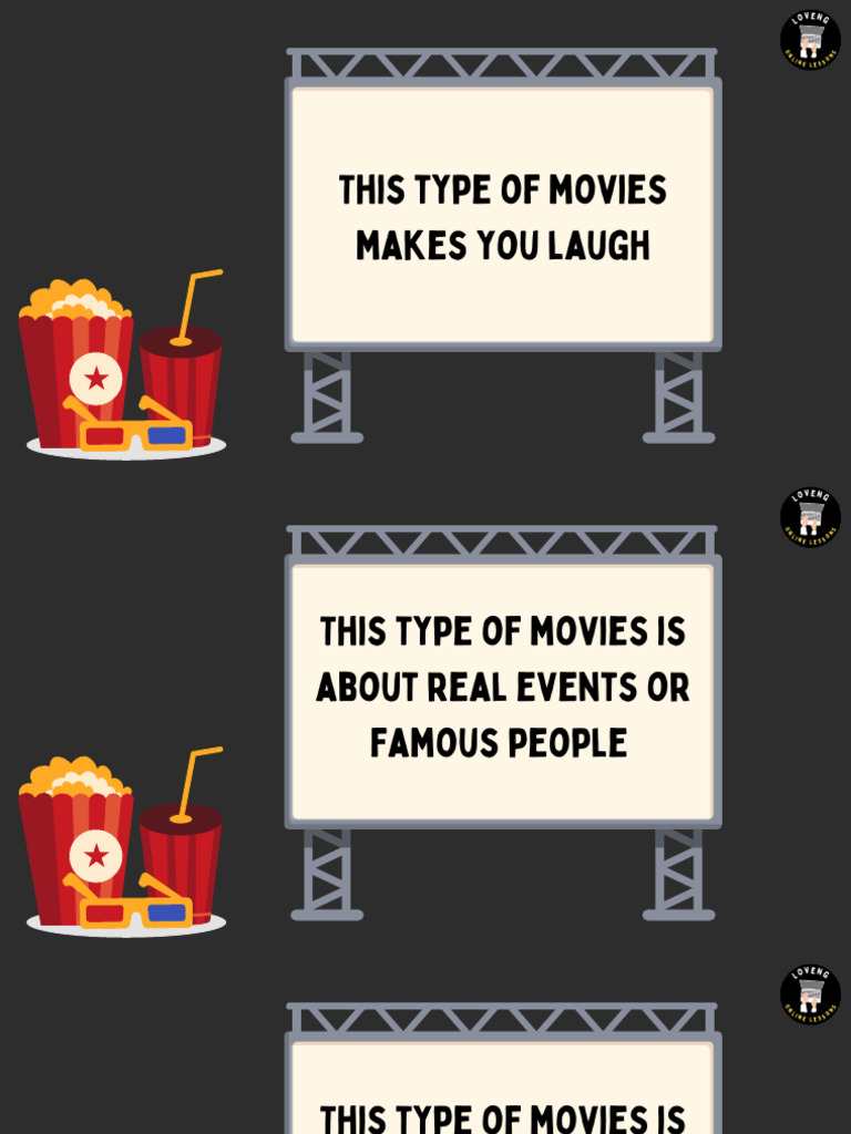 Types of Films (Definitions) | PDF