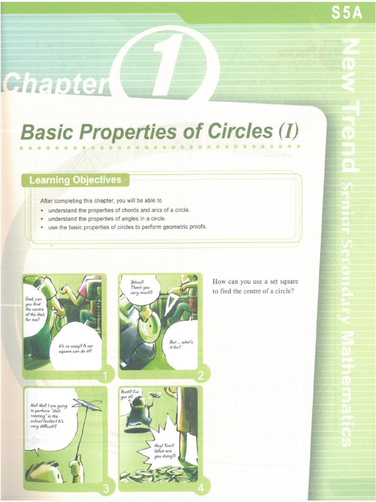 CH 1-Basic Properties of Circles (I) | PDF