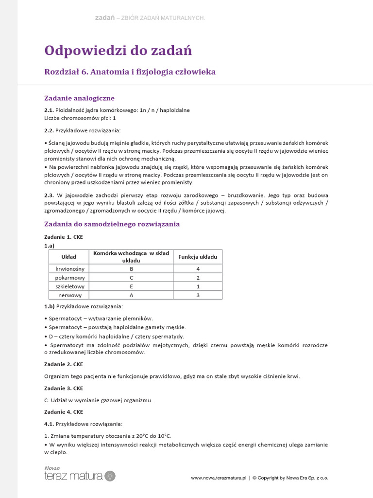 Tom 2 Rozdzial 6 - Odpowiedzi Do Zadan | PDF