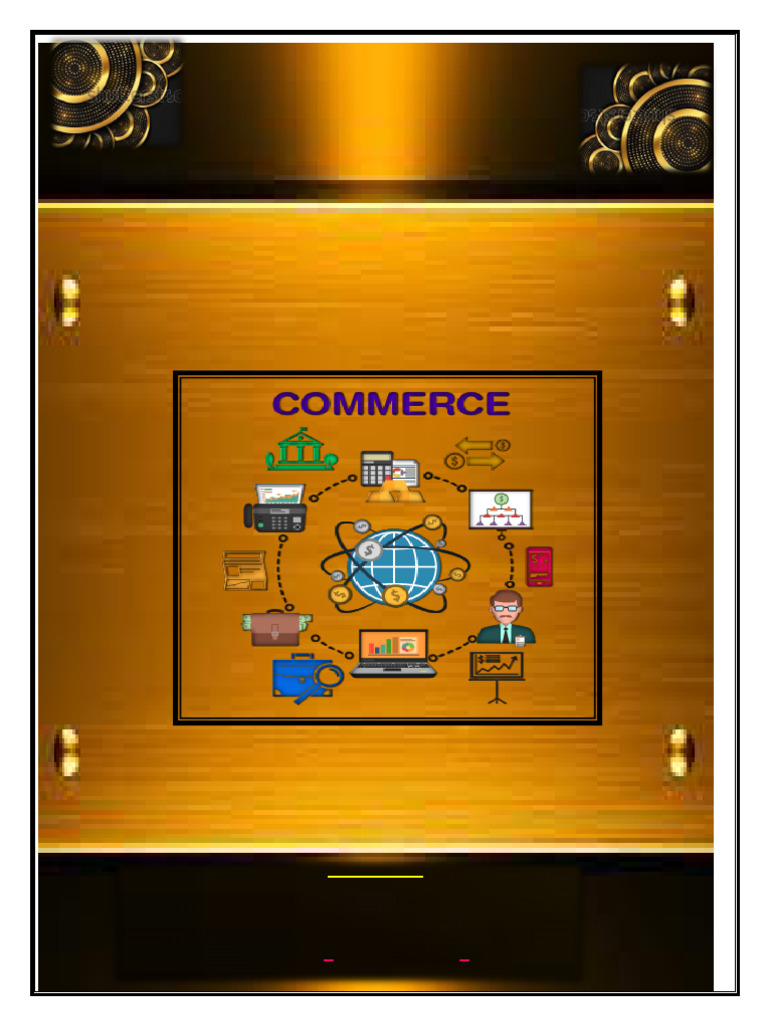 12th Commerce Guide 2022 2023 English Medium PDF Download | PDF | Money ...