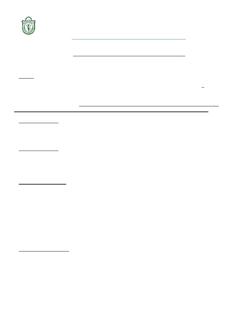 Sop For Inter House Quiz Competition | PDF