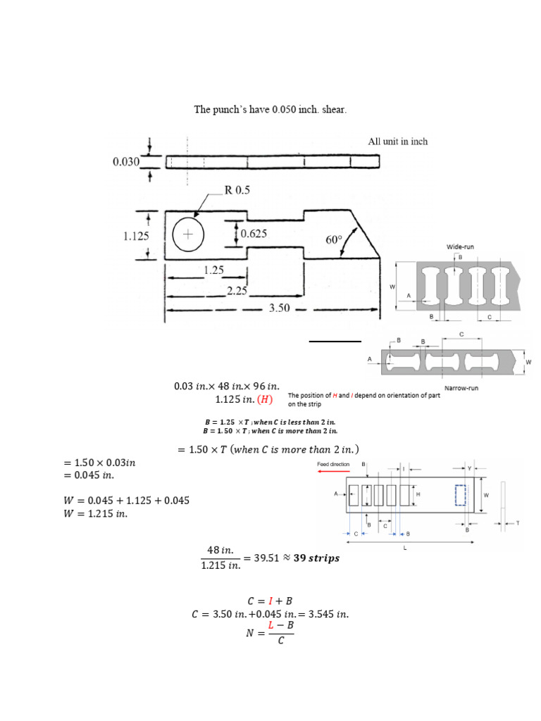 A Complete Problem Solving For Piercing and Blanking Design-Rev01 | PDF ...