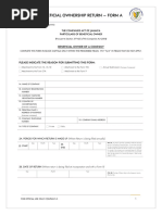 Beneficial Ownership Declaration Form - Bo1 Nganja Investments CC | PDF | Corporations | Companies