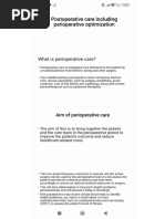 Postoperative Care Checklist for Nurses | PDF