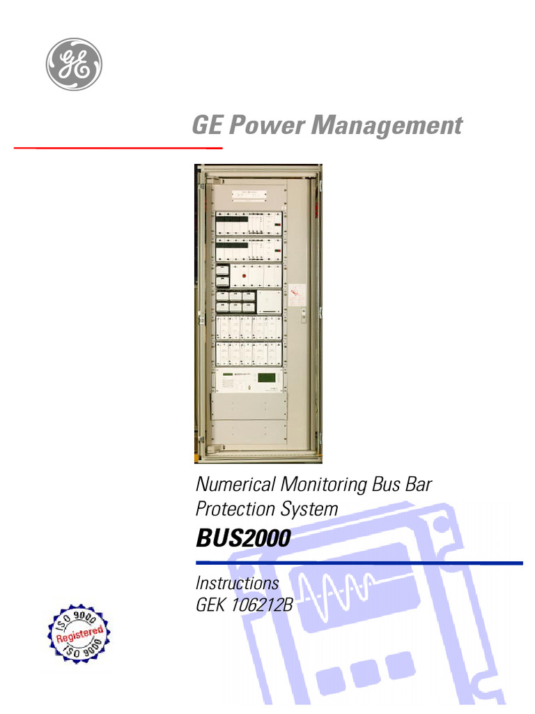 Rele 87B GE BUS2000 | PDF