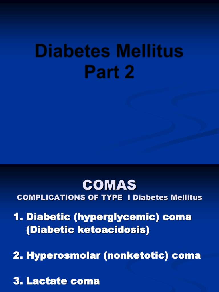 Diabetes Mellitus 2 | PDF | Hyperglycemia | Diabetes