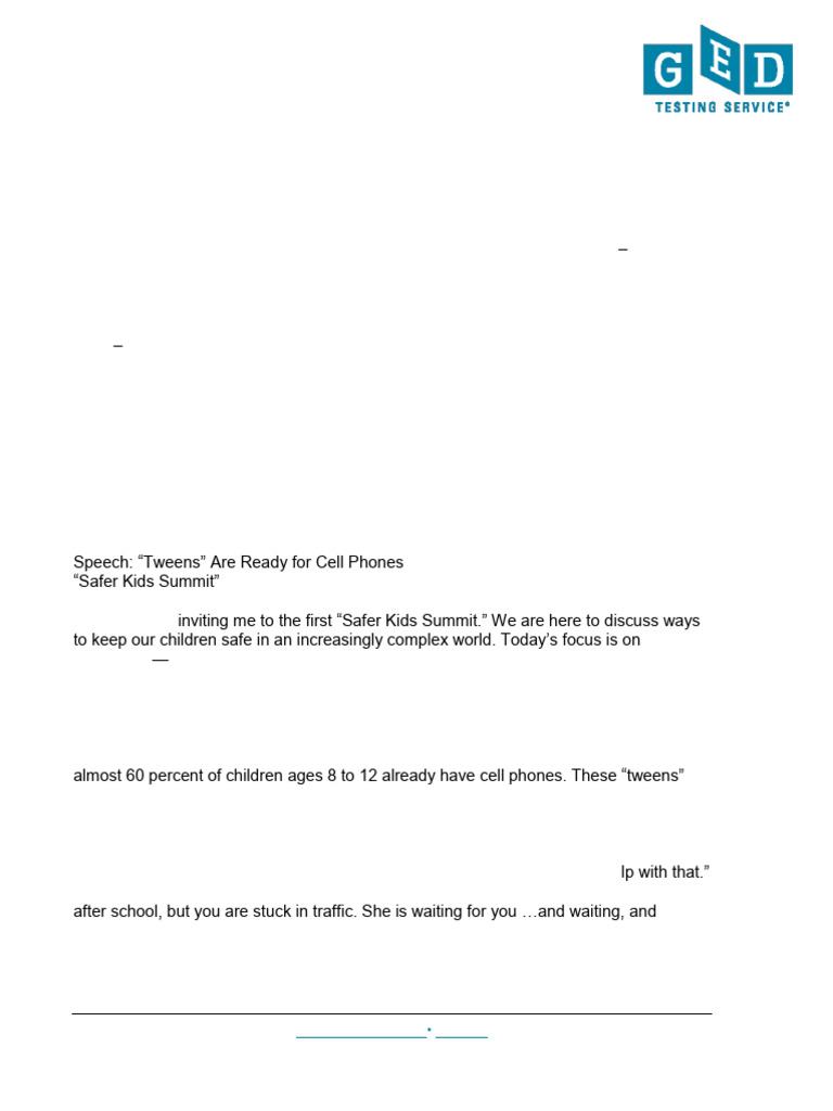 Are Tweens Ready For Cell Phones | PDF | Cyberbullying