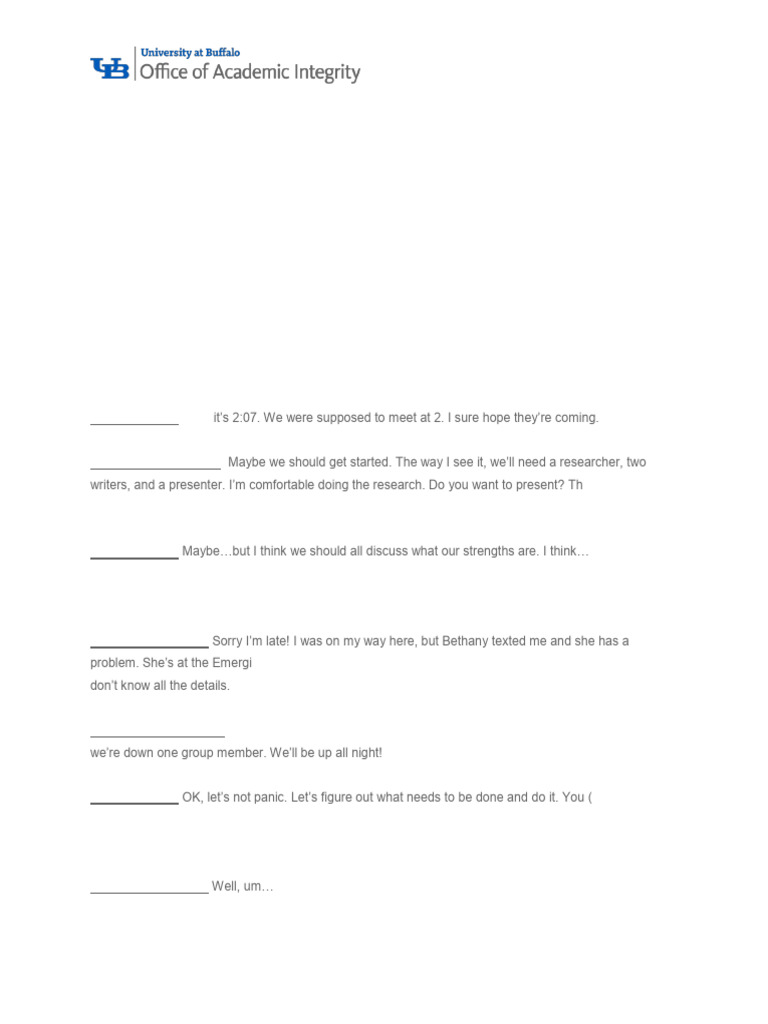 Grab and Go Group Project Mishap | PDF