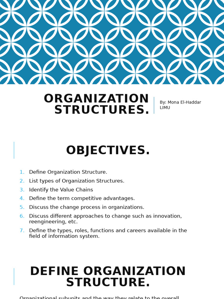 Organization Structures | PDF | Organizational Structure | Chief ...
