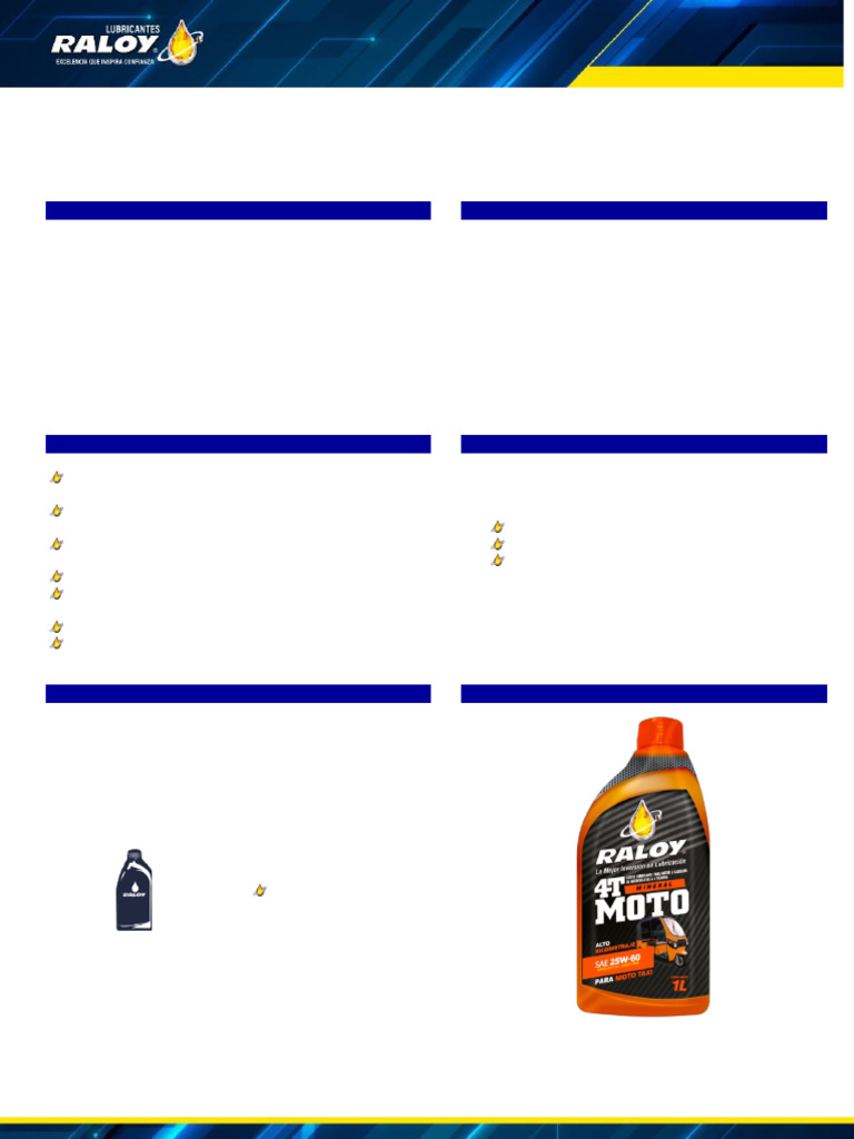 HT Raloy Cuatro Tiempos Tipo JASO MA SJ SAE 25W 60 3206 r00 Nva Imagen OK Final 10052024 - Odoo ...