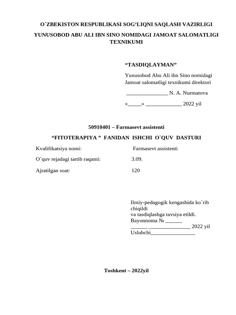Modul Fito 2022-2023 | PDF