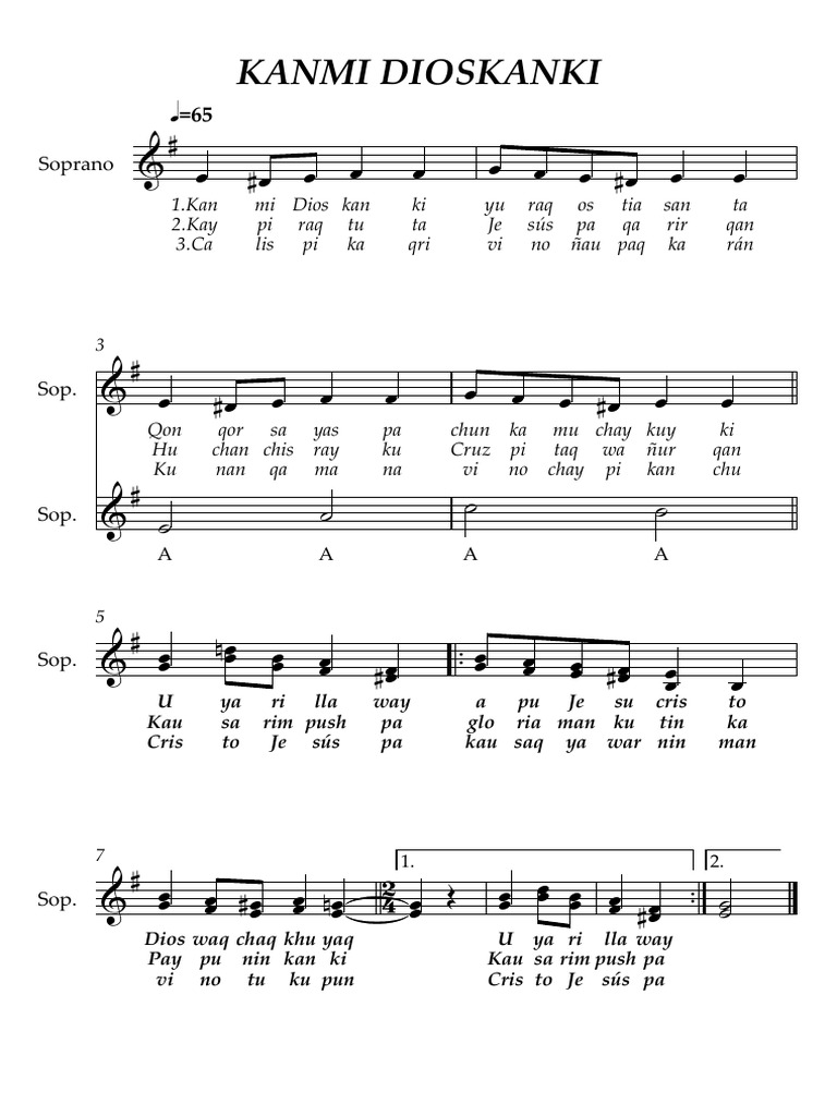 Kanmi Dios Kanki | PDF