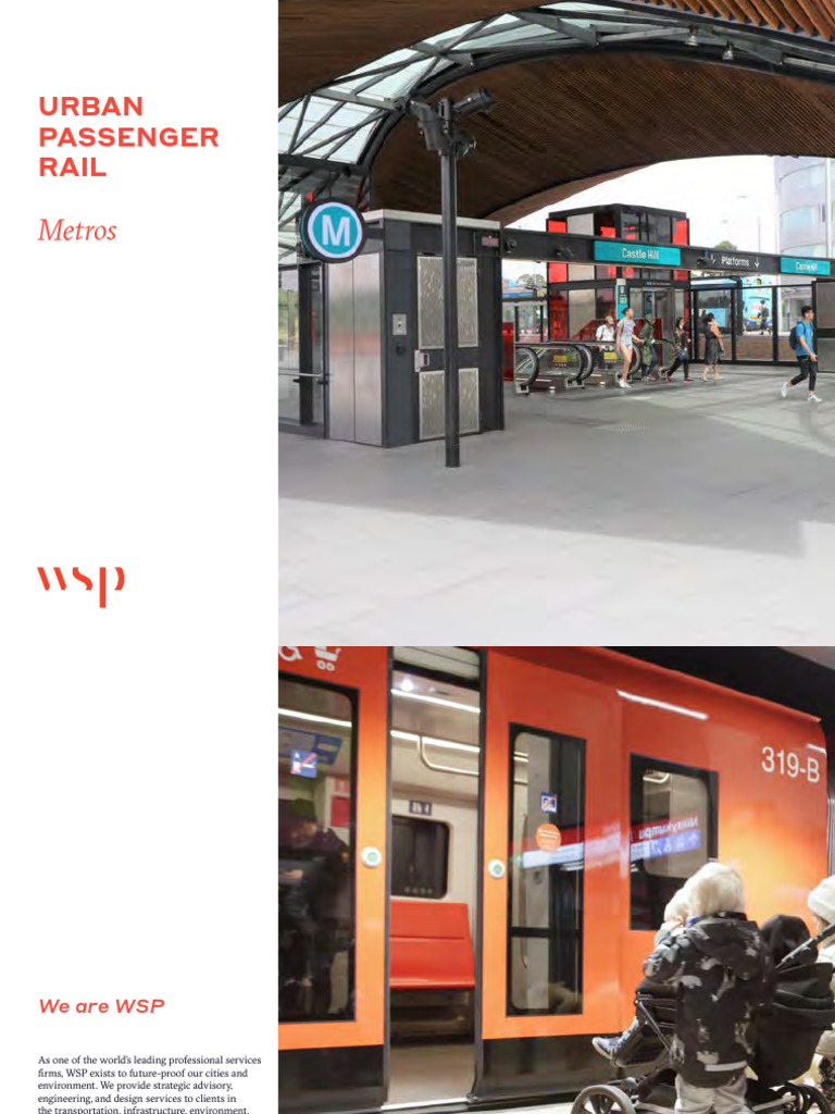 WSP-UPR-Metros | PDF | Rapid Transit | Rail Transport